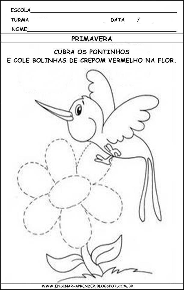 Atividades primavera - A ARTE DE EDUCAR | Professores Compartilhando ...