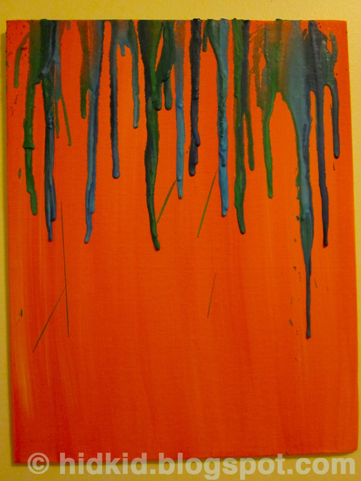 Craftimism: Crayon Melt Painting Tutorial