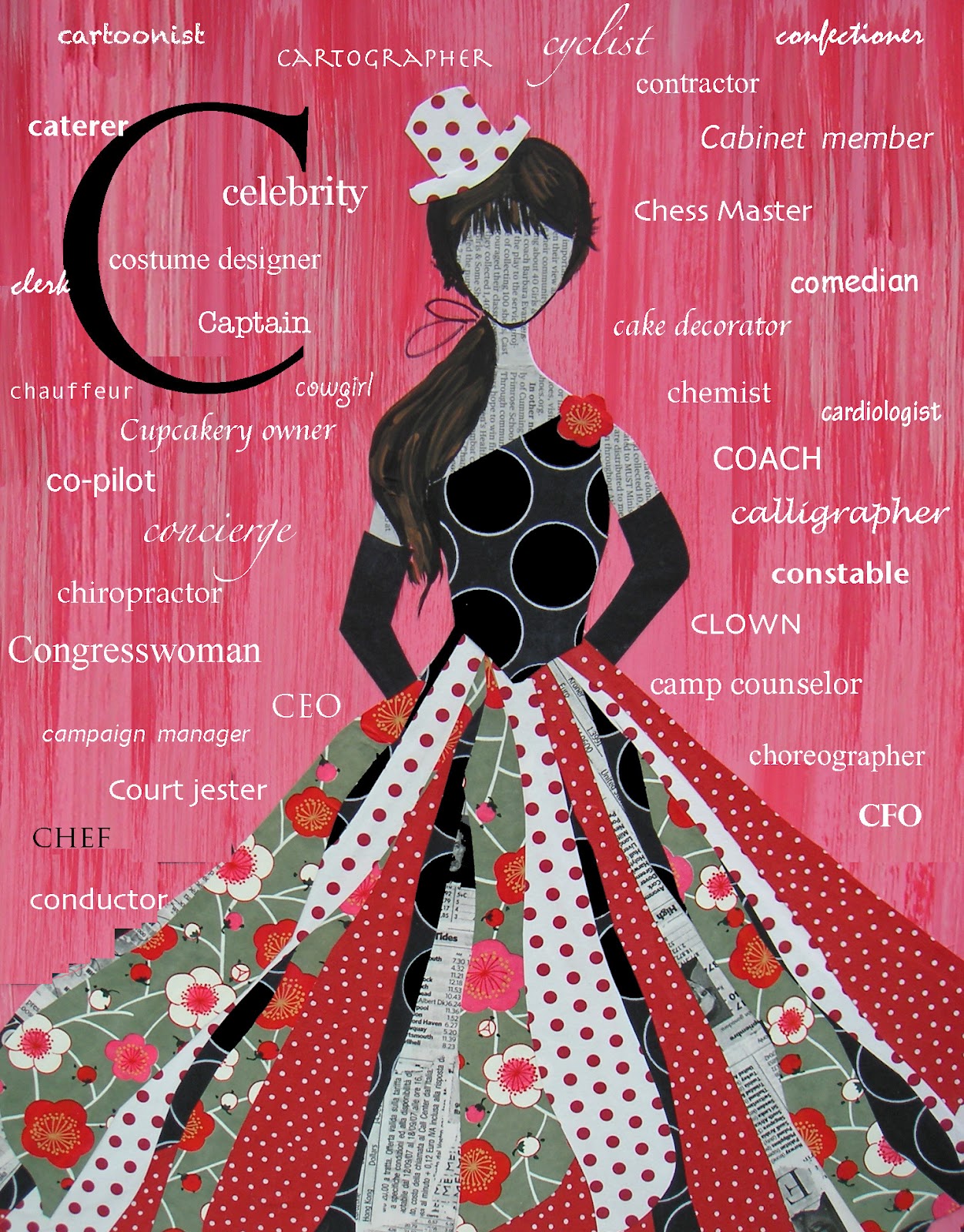 Atlanta Upcycler: Career Collage for Girls