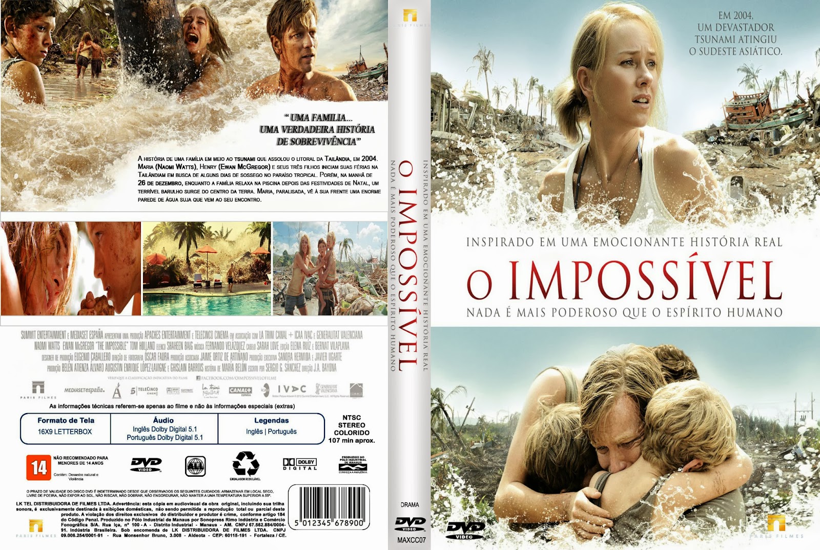 Capa do Filme - O Impossível ~ Sam Capes