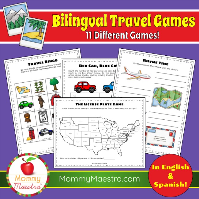 Mommy Maestra: Fun Printables for Bilingual Summer Learning