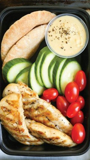 Copycat Starbucks Chicken and Hummus Bistro Box - All Recipe Network