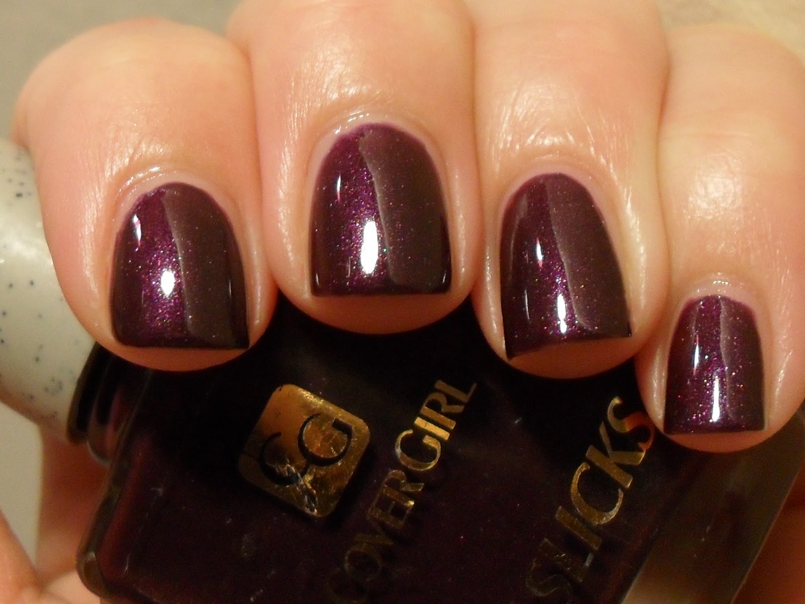 Polished Claws Up!: Quick NOTD: CoverGirl Nailslicks - Plum Fairy