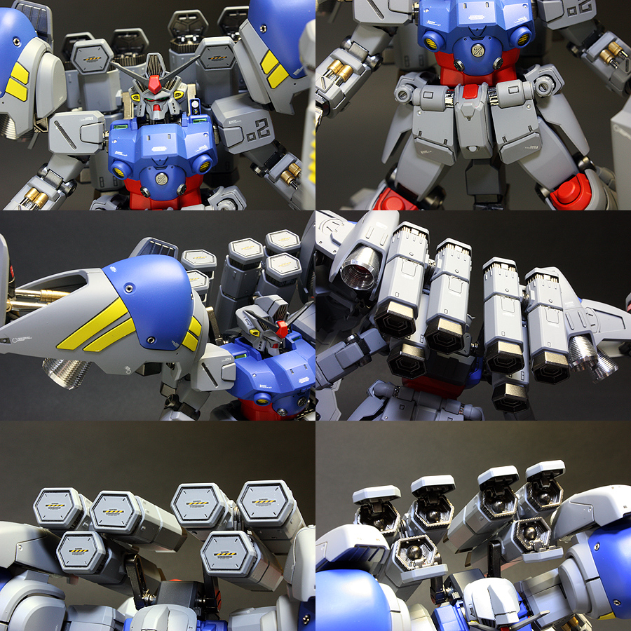 GUNDAM GUY: HGUC 1/144 RX-78GP02A Gundam GP02A [Type-MLRS] - Painted Build
