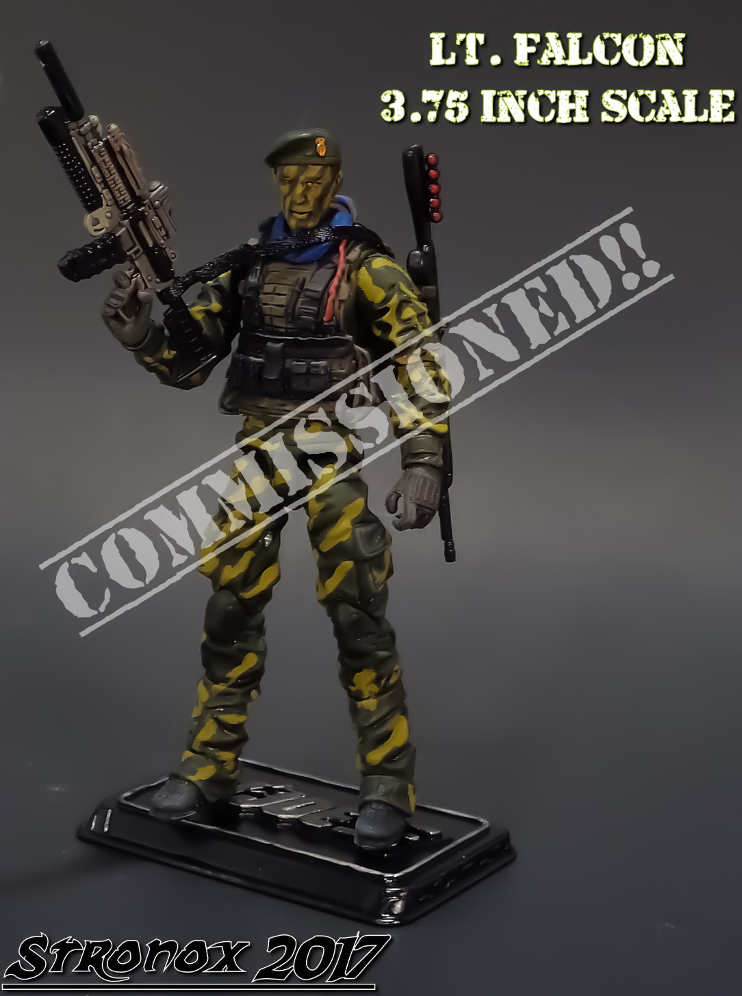 Stronox Custom Figures: GI Joe: Lt. Falcon