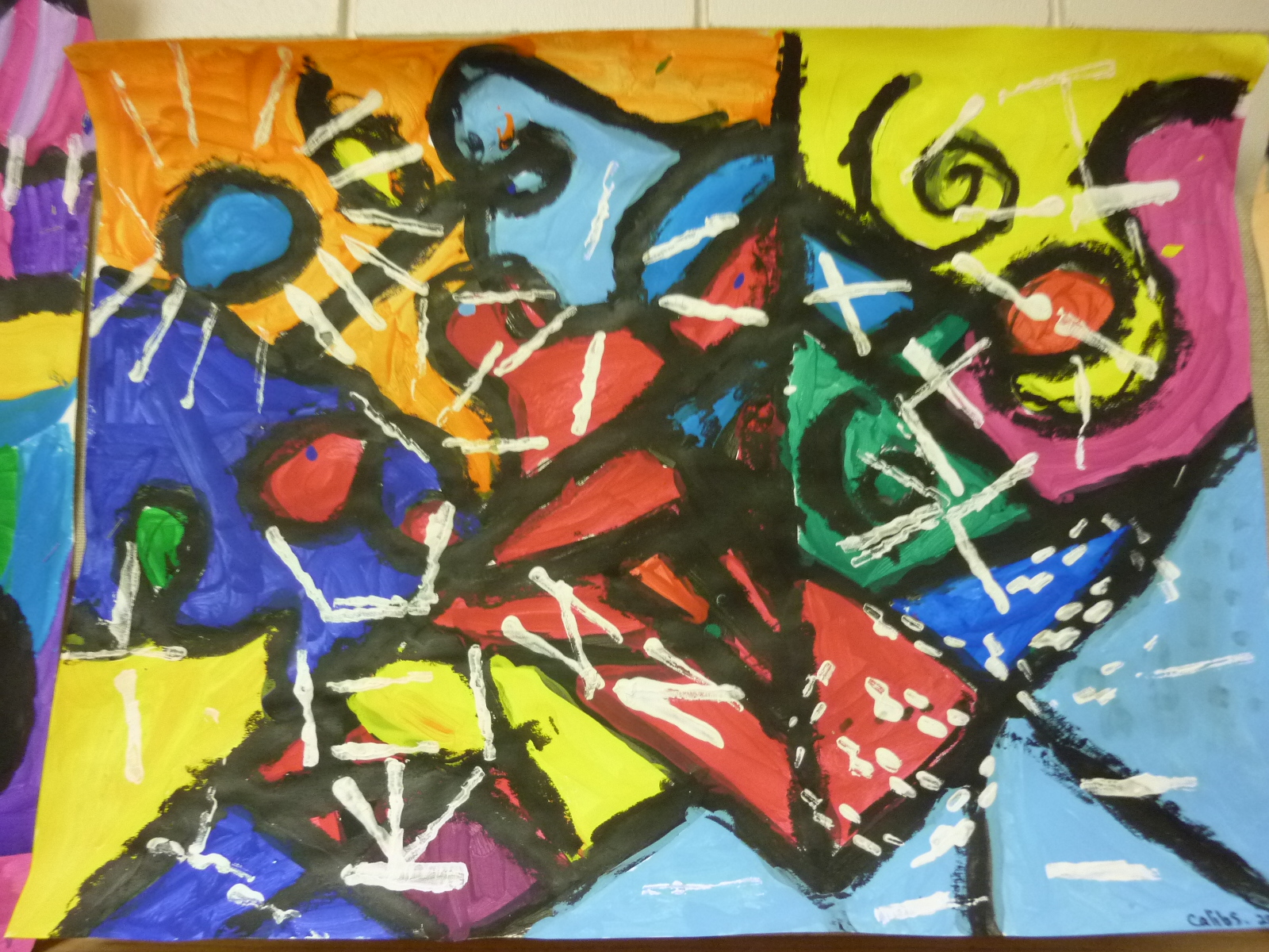 Mrs. Werner's Art Room: 2nd Grade Non-Objective Art
