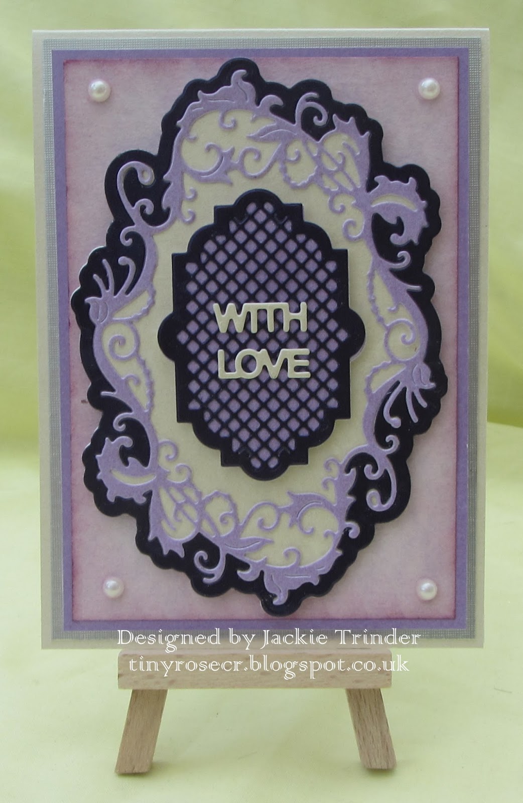 Tinyrose's Craft Room: Tattered Lace - Victorian Swirl Embossing Folder ...