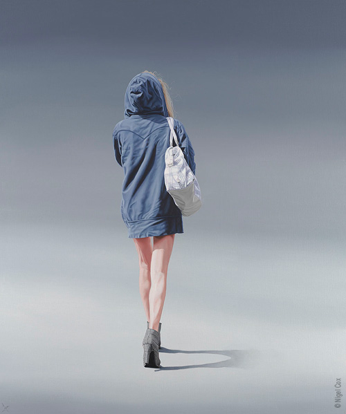 Nigel Cox : Peintures Hyper Realistes et Minimalistes - MaxiTendance