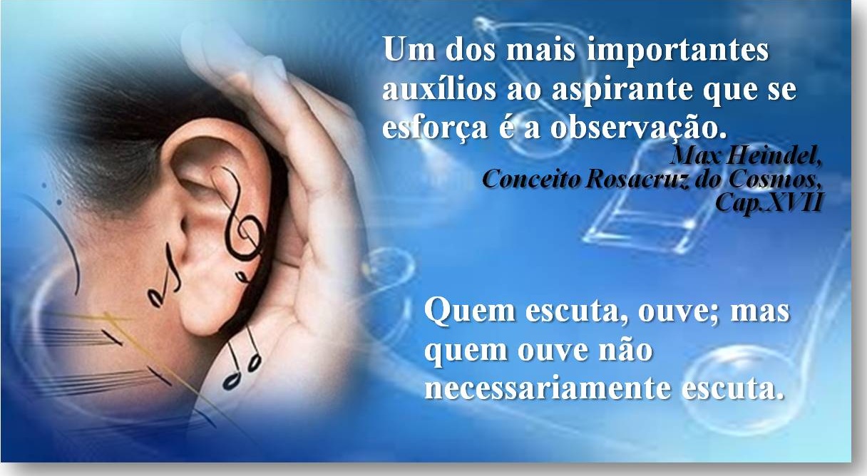 Rosacruz e Devoção: A Arte de Escutar