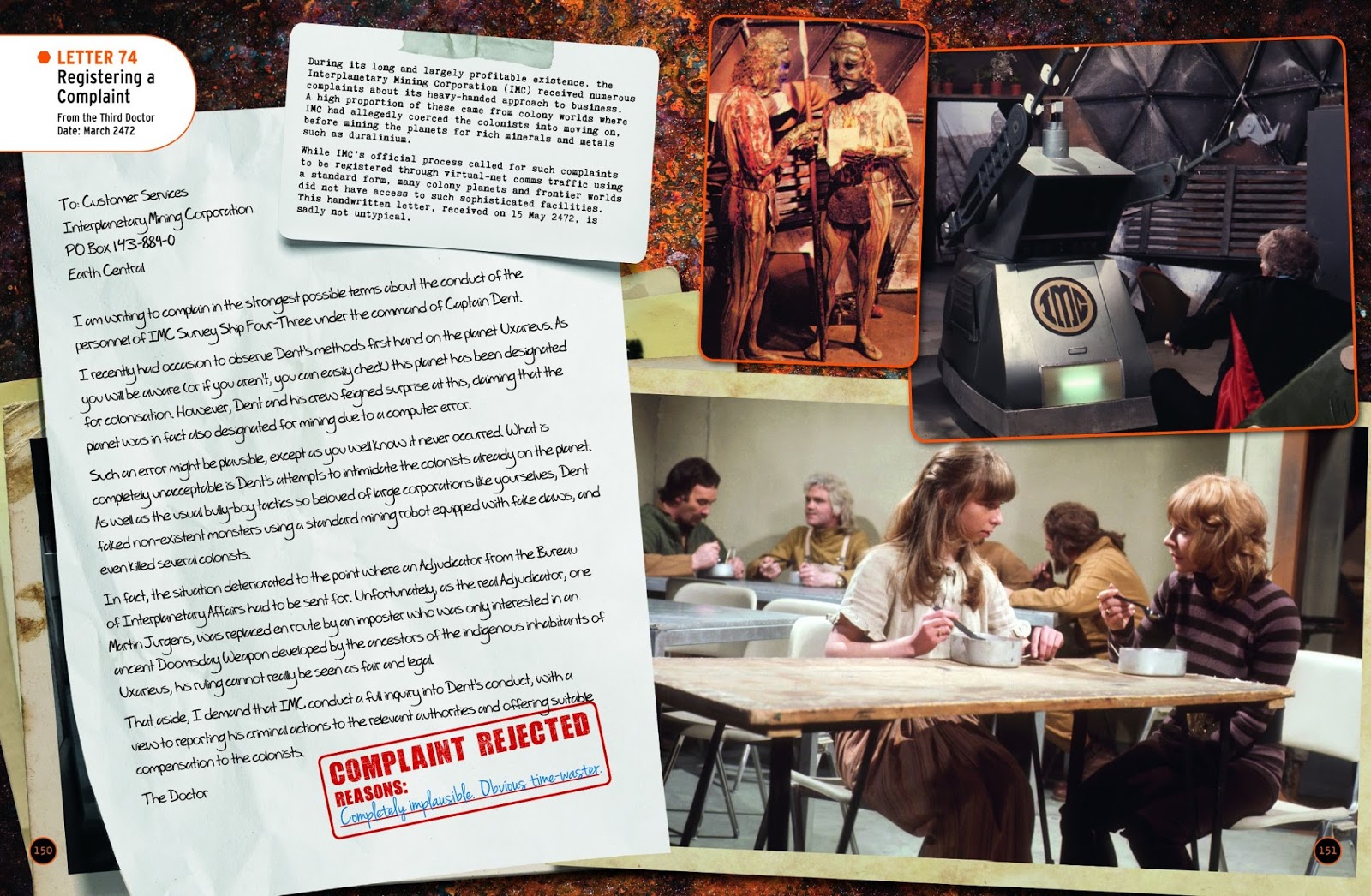 PHOTOS: Art Work From Doctor Who: Time Lord Letters Released