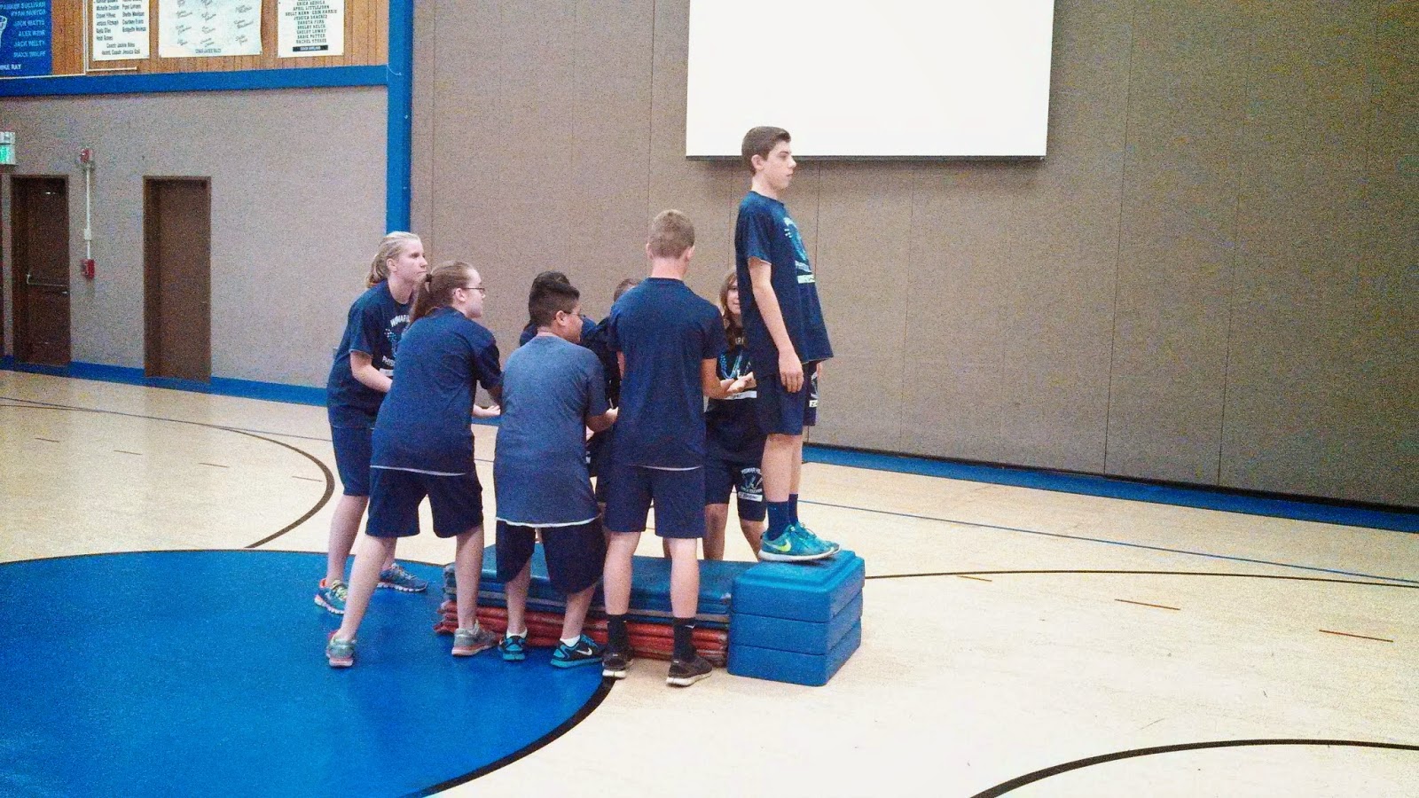 Happening Now: 7th and 8th grade PE