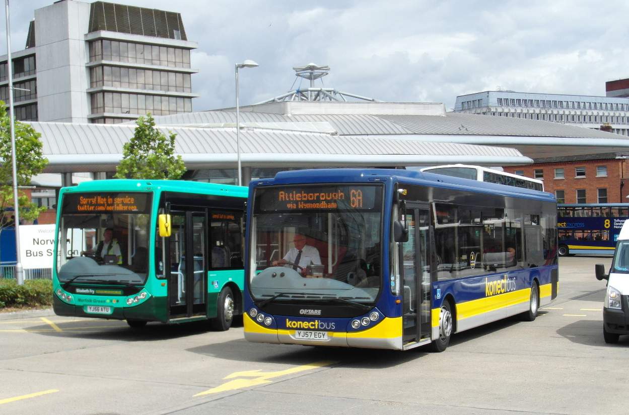 Southern England Bus Scene: Norfolk Bus Scene 5B - smaller operators in ...