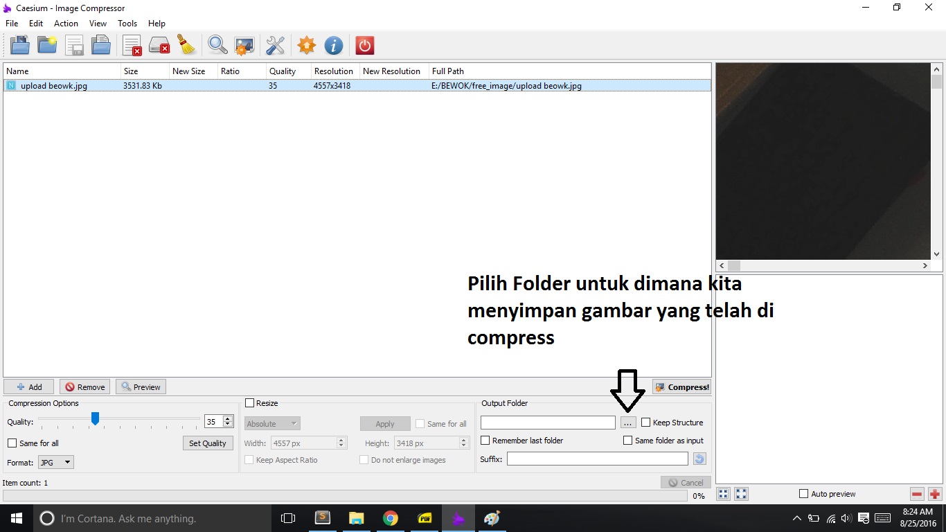 Cara Compress Gambar Tanpa Merusak Kualitas Gambar - Tutorial ...