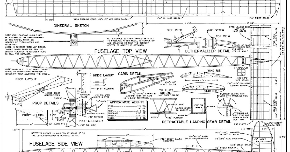 Volar Librememente Free Flight Rubber Models: WAKEFIELD CRANFIELD ...