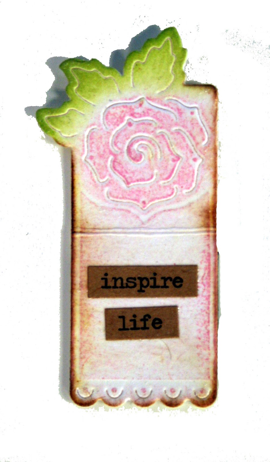 Oh My Crafts Blog: Flower Magnetic Bookmark