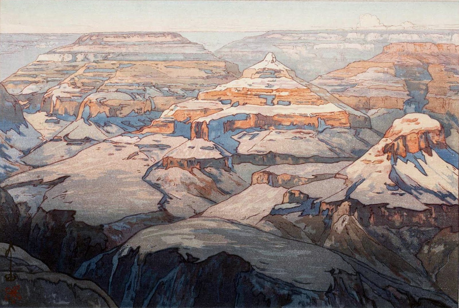 Hiroshi Yoshida | Landscape painter / printmaker | Tutt'Art@ | Pittura ...