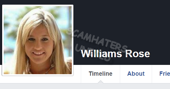 ScamHaters United .. Visit us also on Facebook and Instagram : WILLIAMS ...