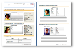 Reading Comprehension Stories: Countries & nationalities - Worksheet