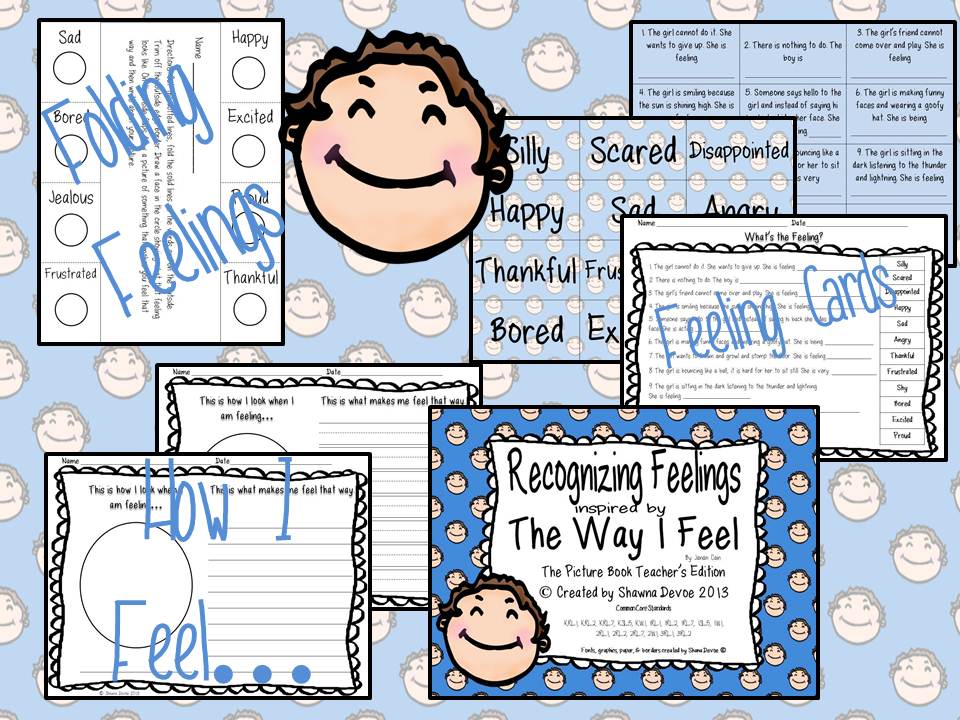 The Way I Feel by Janan Cain - Teaching Ideas | The Picture Book ...