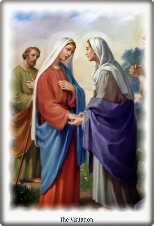 Maribel Sansano: Queridos amigos, hoy celebra la Iglesia la Visitación ...