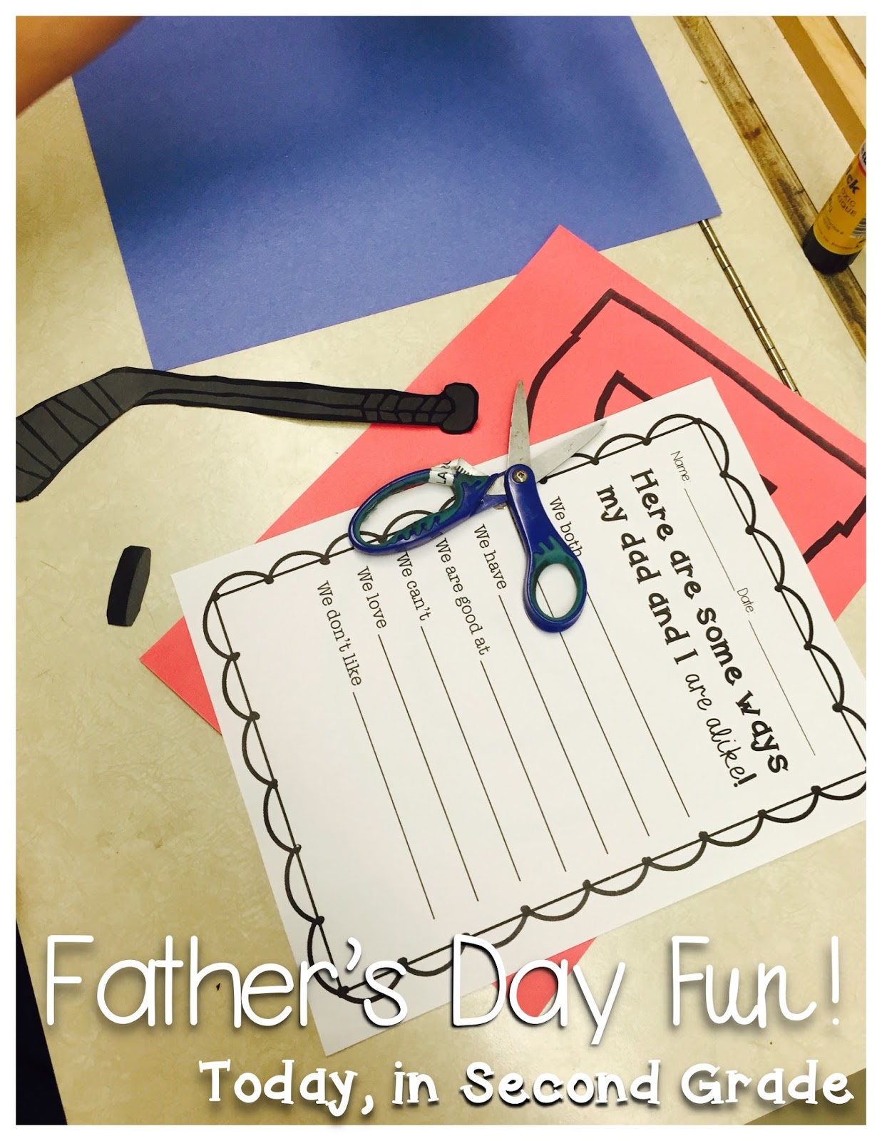 Father's Day Fun - Today in Second Grade