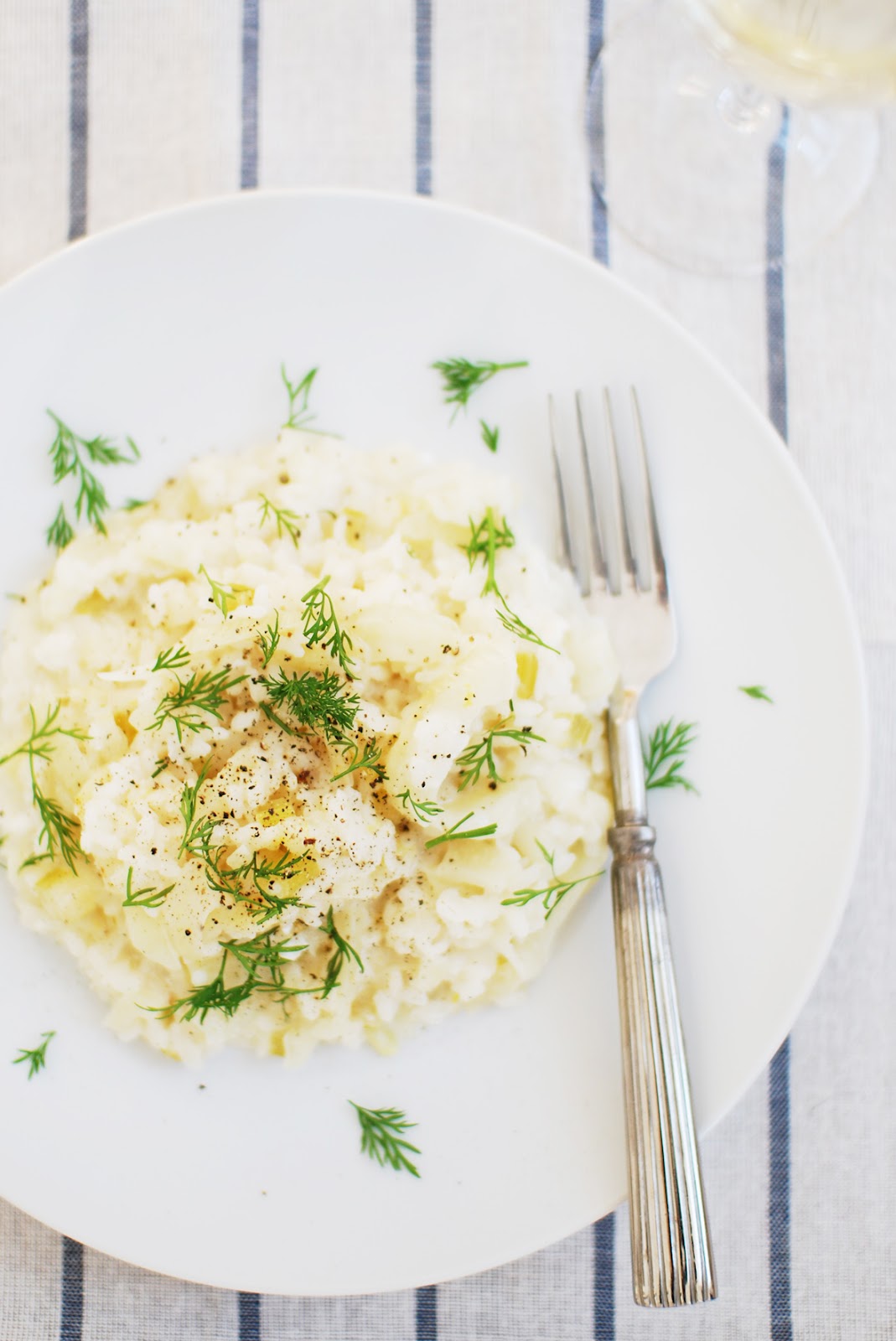 In the mood for food: Risotto de Funcho, Limão e Aneto