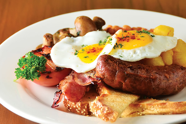 KitschMacu: Early Bird Breakfast Club. Diseño de menú.