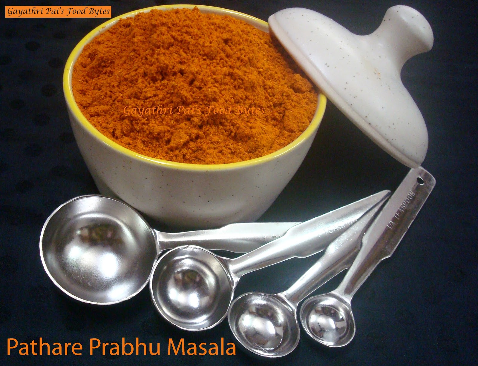 Gayathri Pai's Food Bytes: Pathare Prabhu Masala.