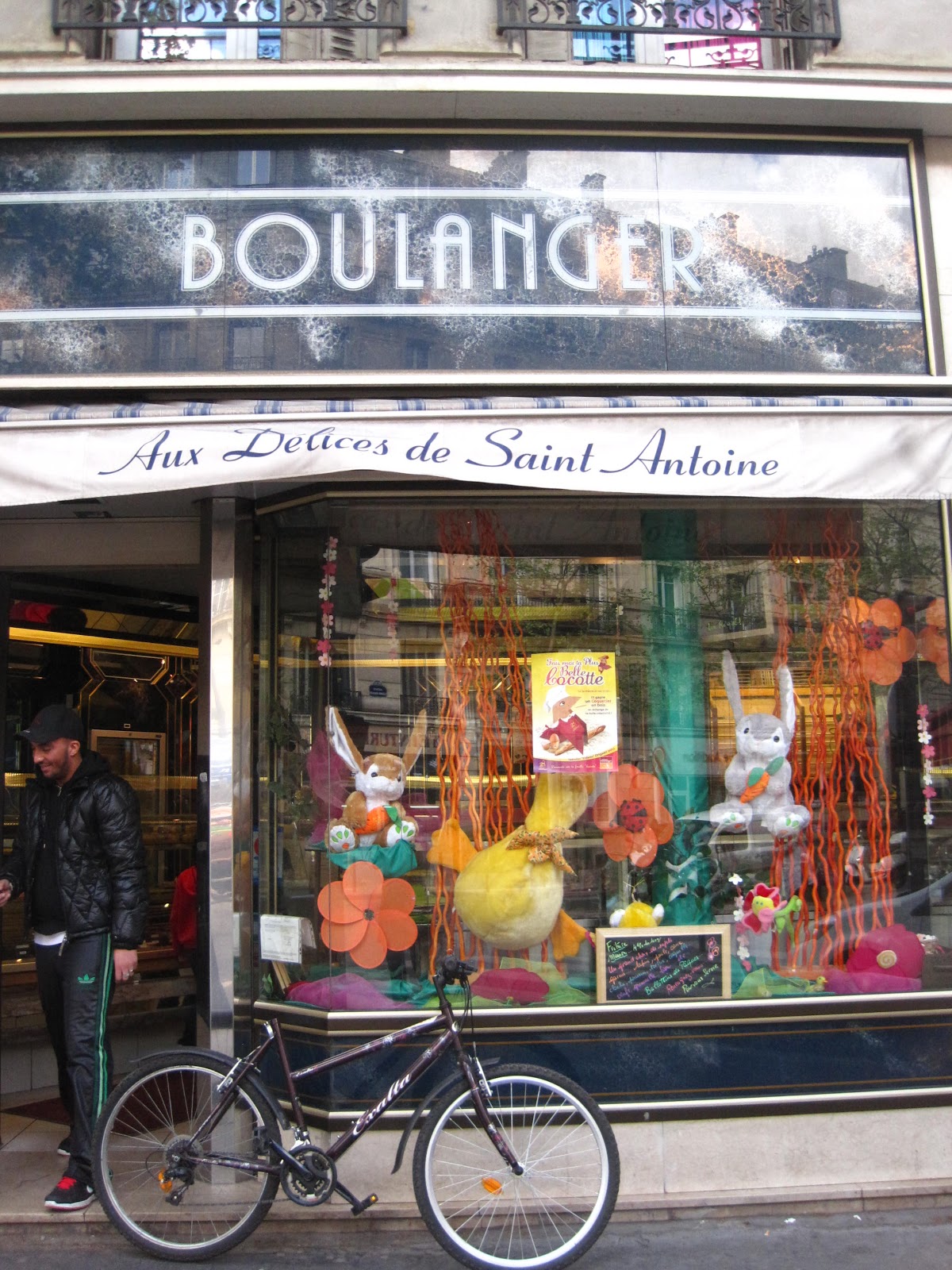 Paris Daze: Easter in France: Fish and Flying Bells Galore