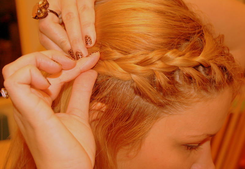 Fashion Maven... Mommy: French Braid Bang Tutorial