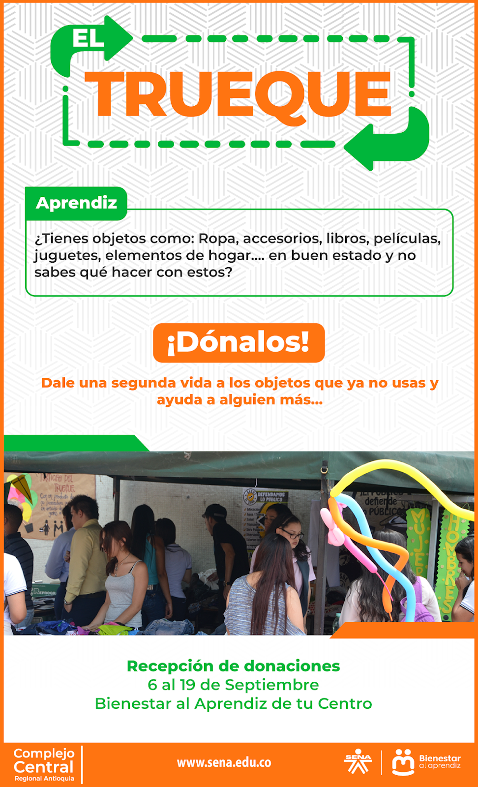 Centro de Comercio - SENA Regional Antioquia: Participa del Trueque