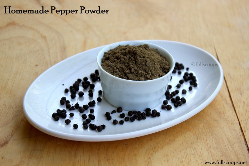 Homemade Pepper Powder ~ Full Scoops - A food blog with easy,simple ...