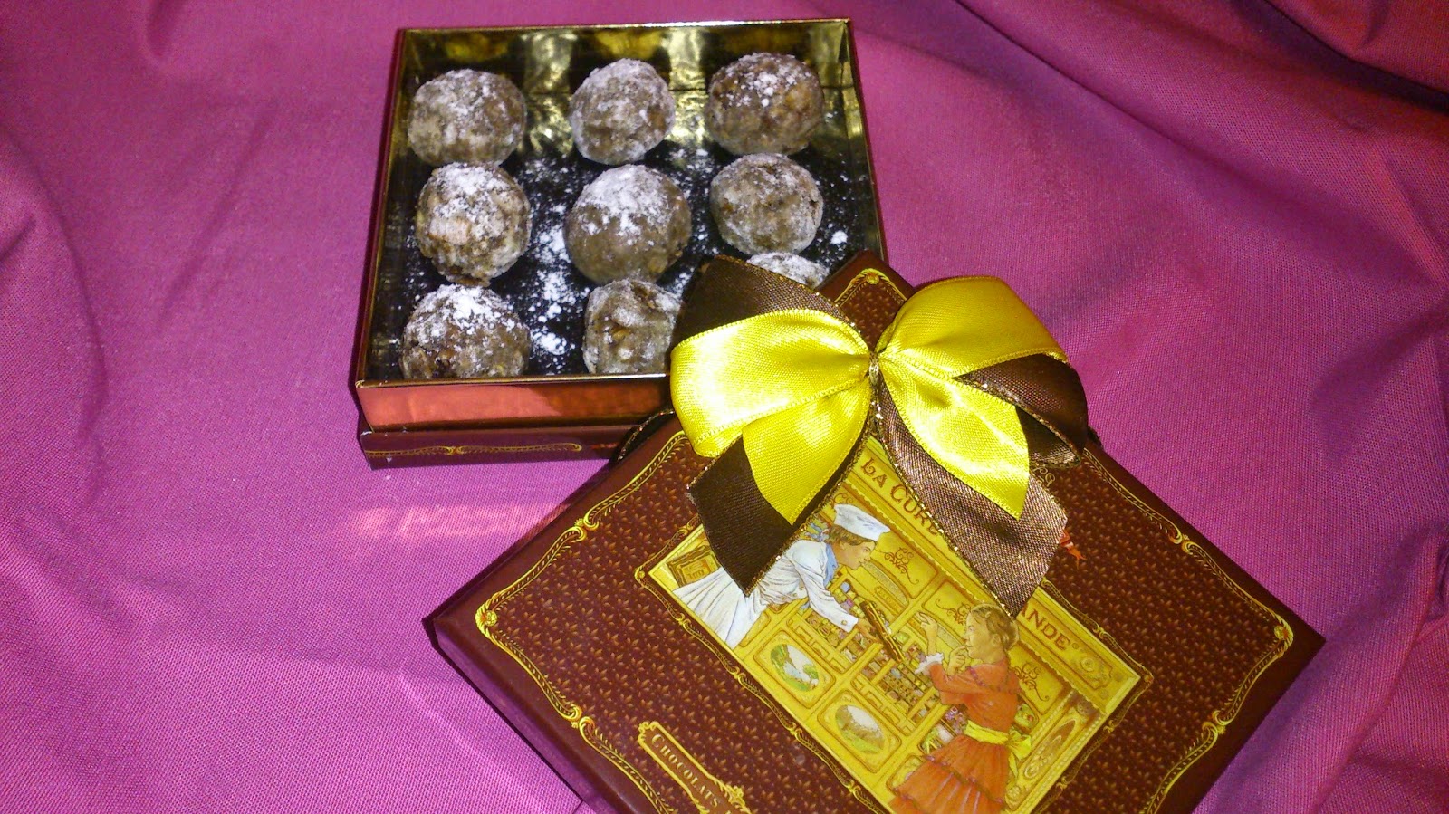 Chokladbollar o bolitas de chocolate suecas