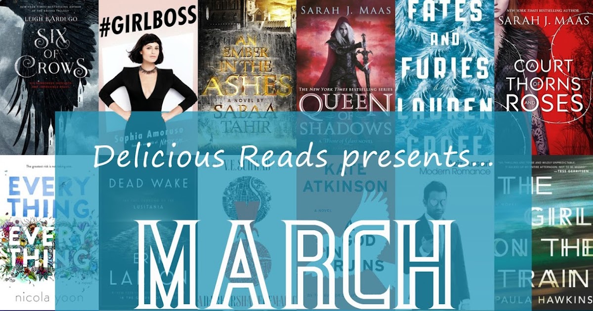 Delicious Reads: MARCH BOOK MADNESS 2016