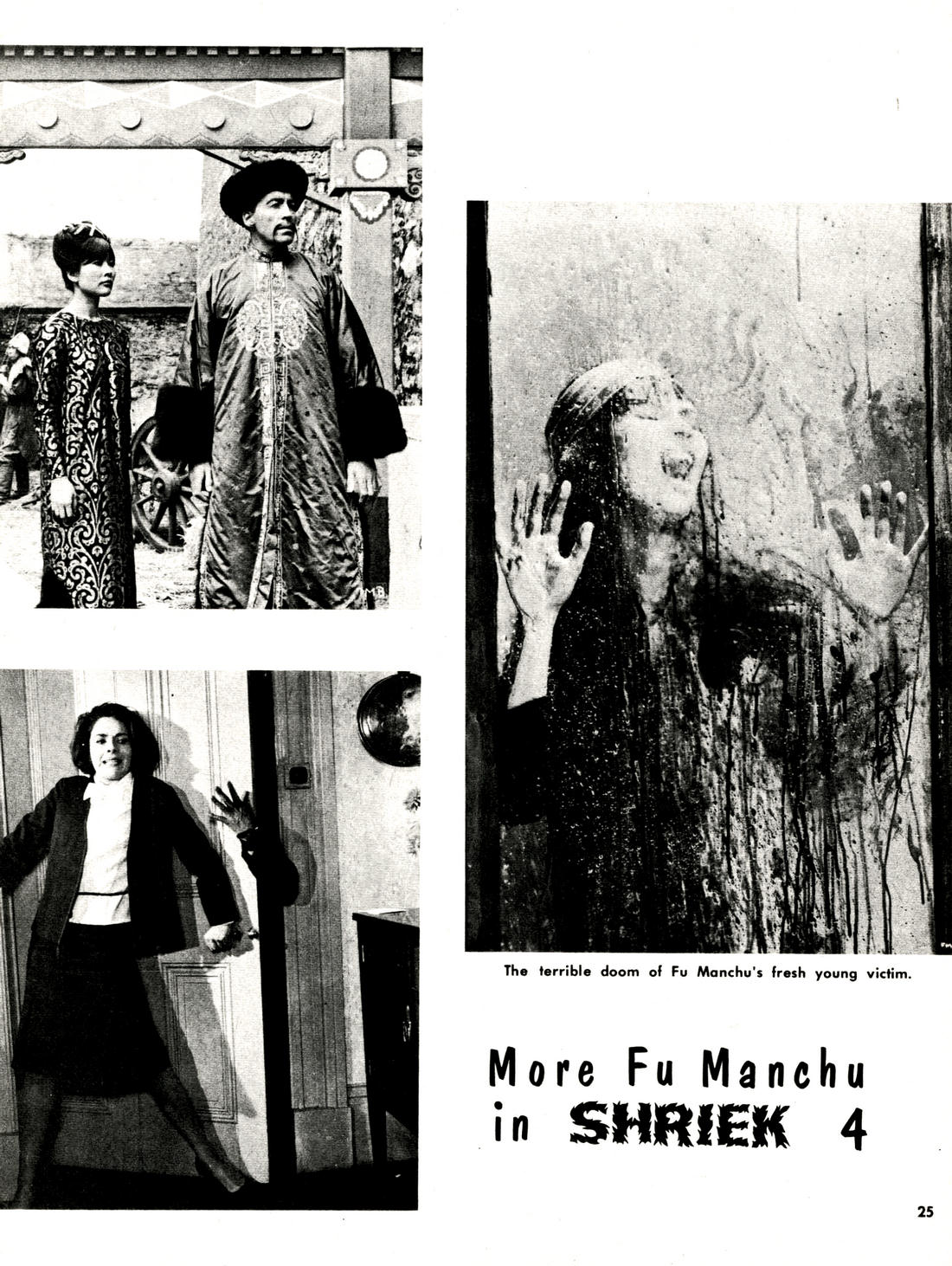 Hairy Green Eyeball 3: "The Horror Film Fan Magazine!" — SHRIEK #3 — 1966