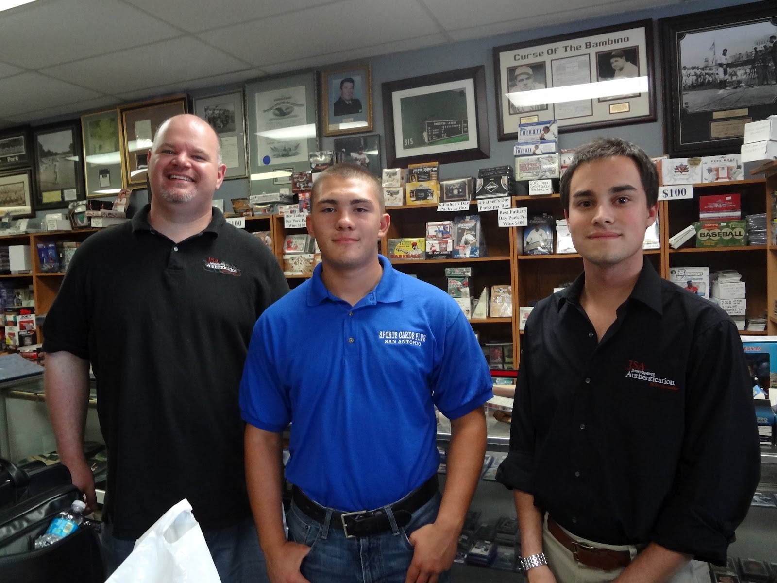 Sports Cards Plus Store Blog: JAMES SPENCE AUTHENTICATION EVENT AT ...