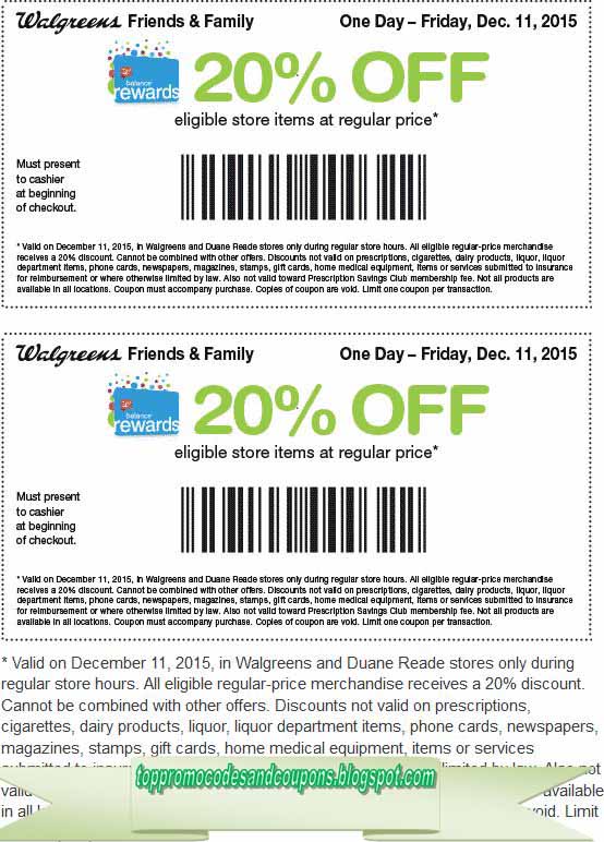 Free Promo Codes and Coupons 2023: Walgreens Coupons