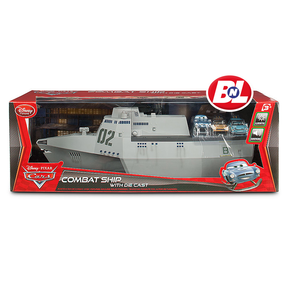 Cars 2 Combat Ship Disney Pixar Cars 2 Movie Exclusive Lights Sounds ...