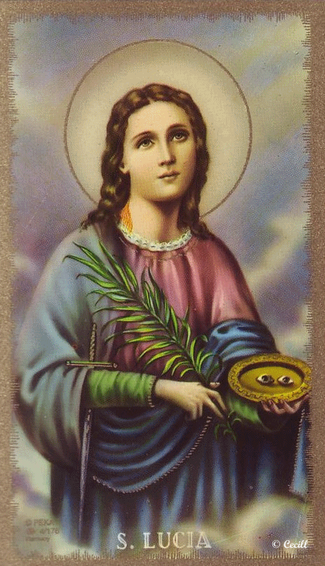 ® Santoral Católico ®: IMÁGENES DE SANTA LUCÍA