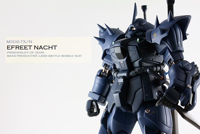 GUNDAM GUY: MG MS08-TX/N Efreet Nacht - Custom Build