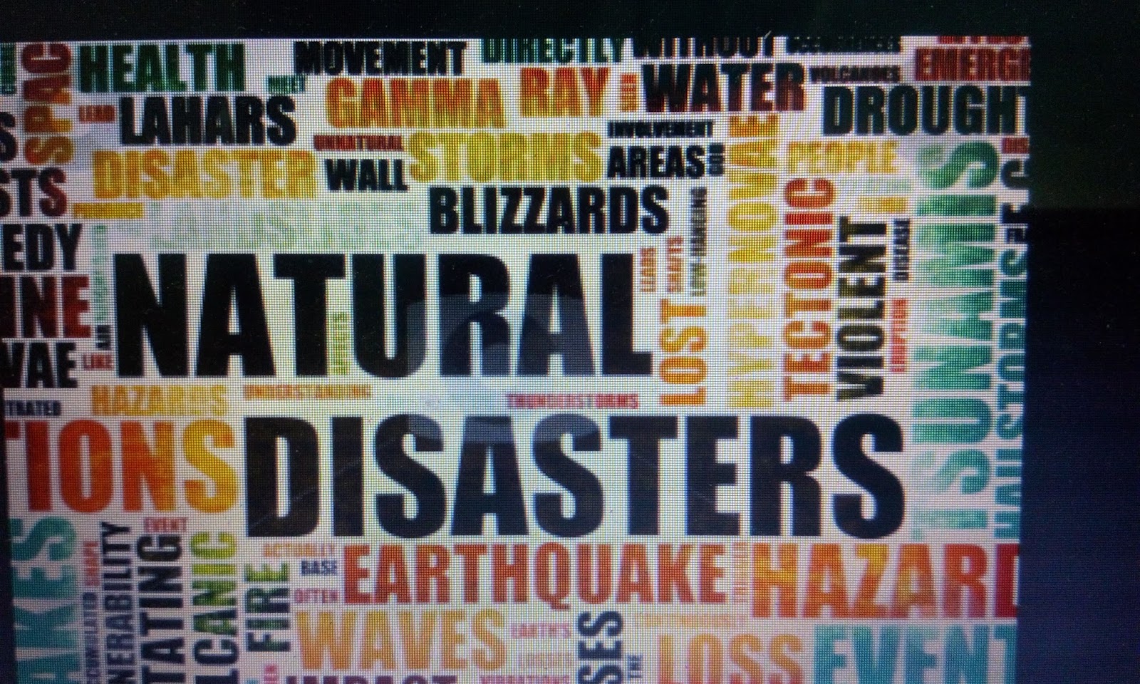 disaster management: DISTRIBUTION OF RELIEF MATERIAL