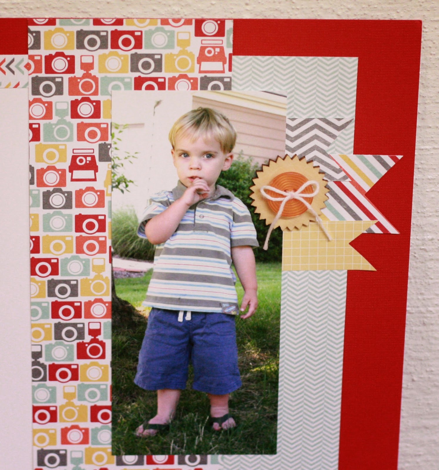 Stylin' Stampin' INKspiration: Stamping on Your Scrapbook Pages