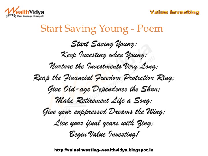 Wealth Vidya - Learn Wealth Creation through Value Investing: Saving ...