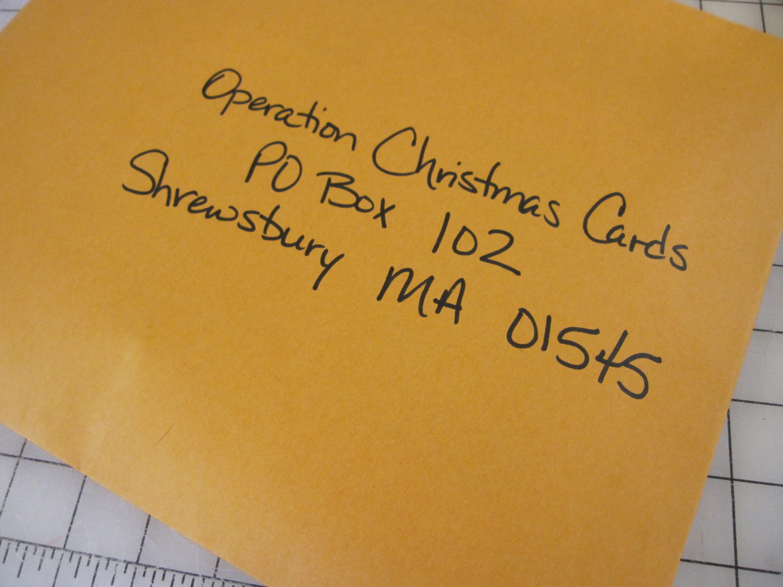 Hopeful Threads: Operation Cards for Soldiers