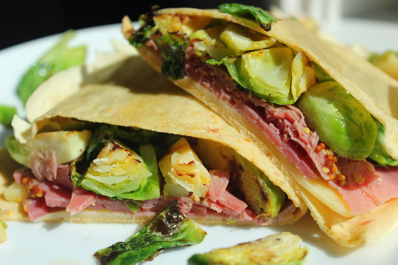 Delicious Dishings: Corned Beef On Rye Crepes