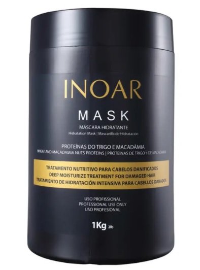 Verde veggie : Máscara de cabelo Inoar Mask