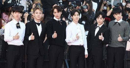 EXO wins daesang for the 5th year in a row at 'Soribada'