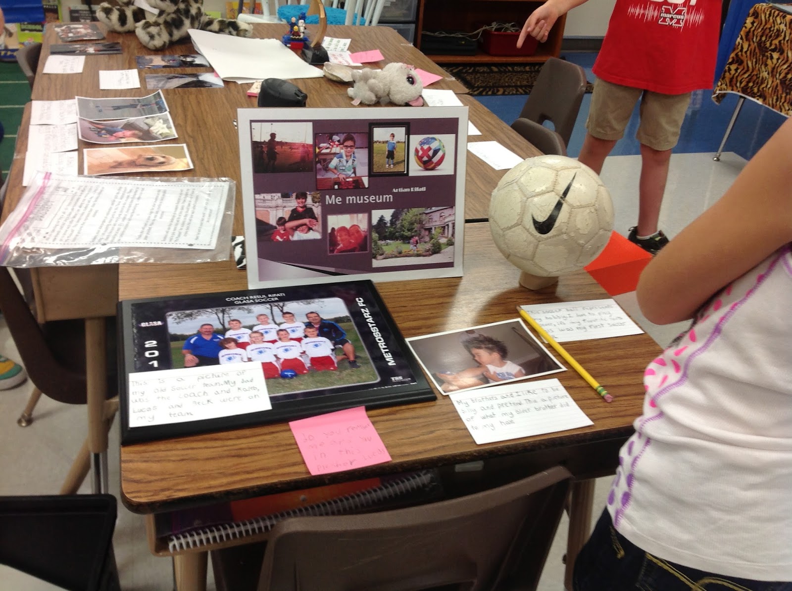 Mrs. MeGown's Second Grade Safari: Me Museum: Great First Week activity