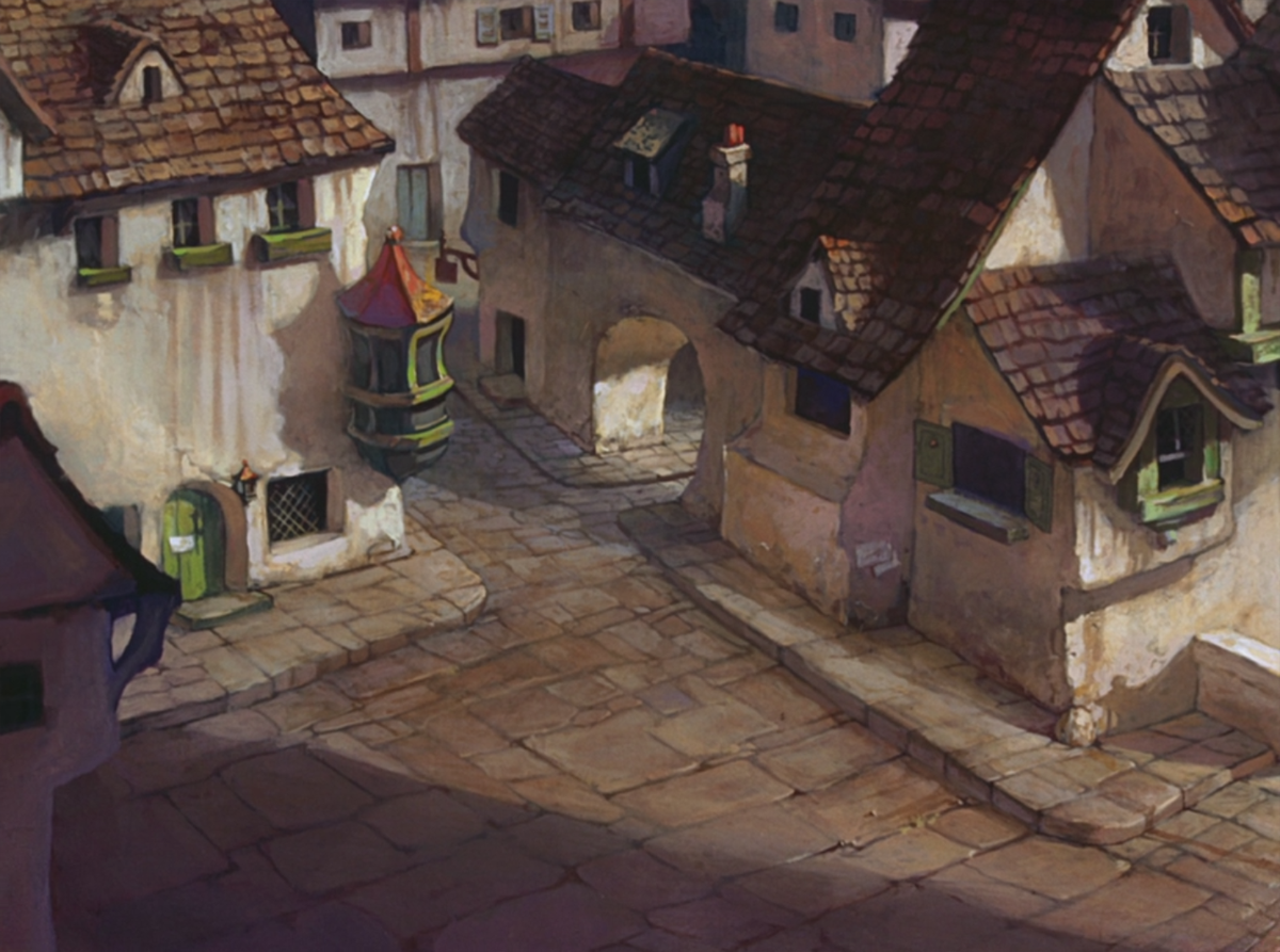Living Lines Library: Pinocchio (1940) - Backgrounds