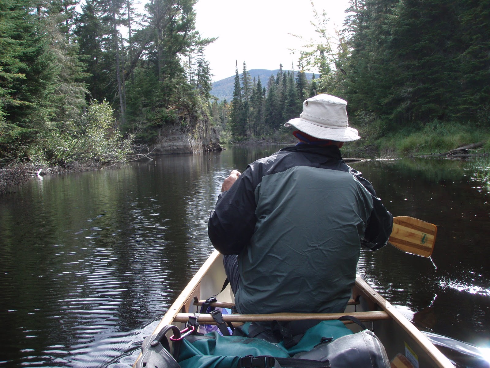 MOOSE RIVER BOW TRIP & SPENCER LAKE canoeing camping in Maine